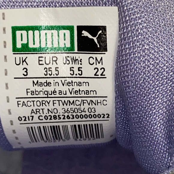 Puma X Fenty | Shoes | Puma Fenty By Rihanna Womans Purple Satin Low ...